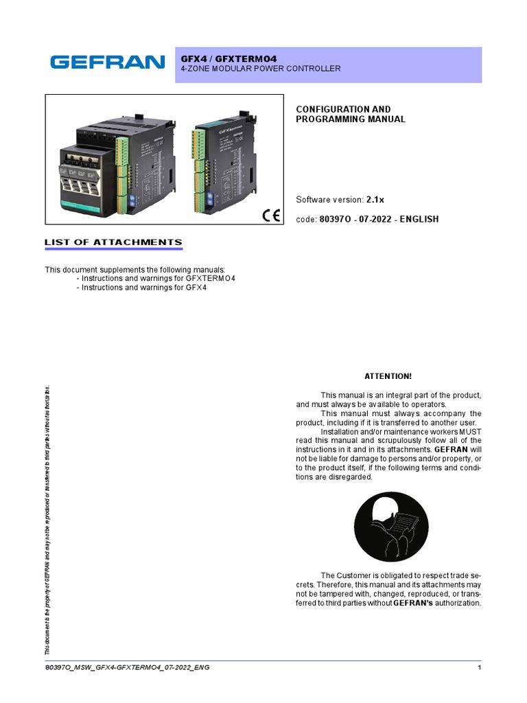 Gfx4 / Gfxtermo4: List of Attachments | PDF | Parameter (Computer Programming) | Computer Network