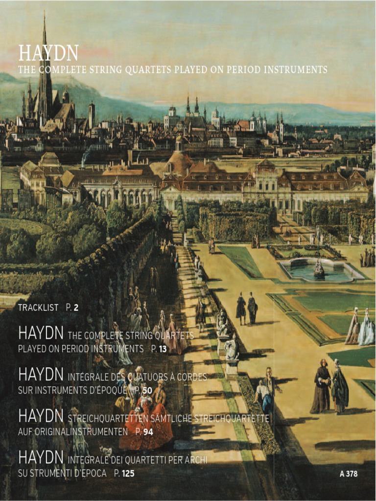 Haydn: The Complete String Quartets Played On Period Instruments | PDF ...