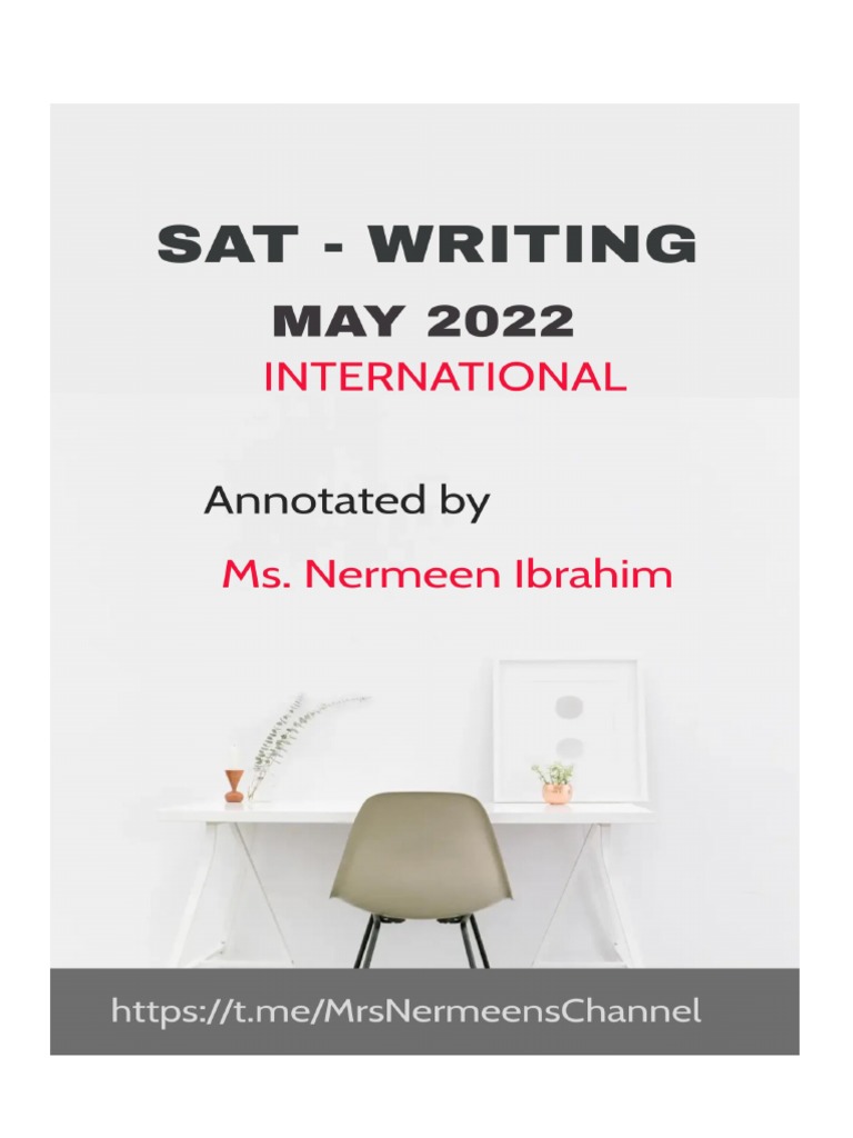 Ms Nermeen Ibrahim's Annotations On May 2022 International | PDF