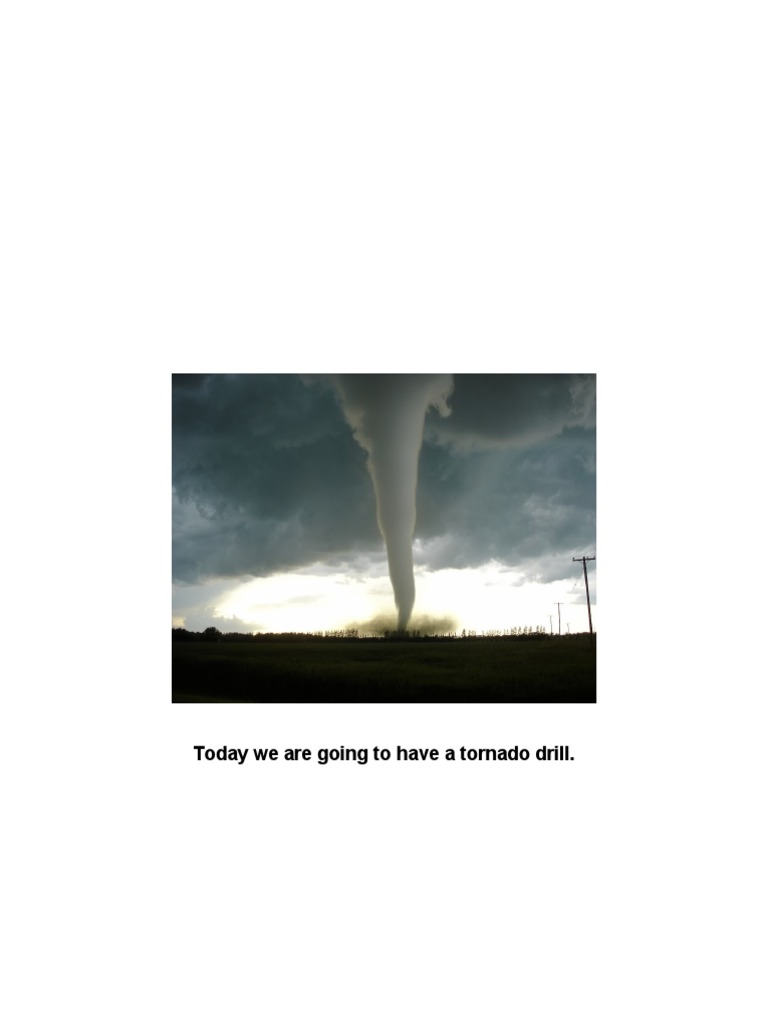 Social Story Tornado Drill | PDF