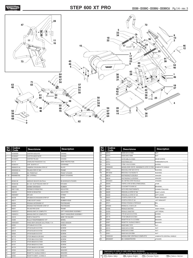 WW - STEP XTPRO D330 - Exploded Drawing 31 | PDF