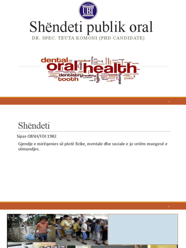 3.shëndeti Publik Oral | PDF