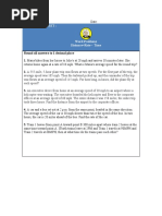 FEAST Test Sample Questions | PDF | Transport