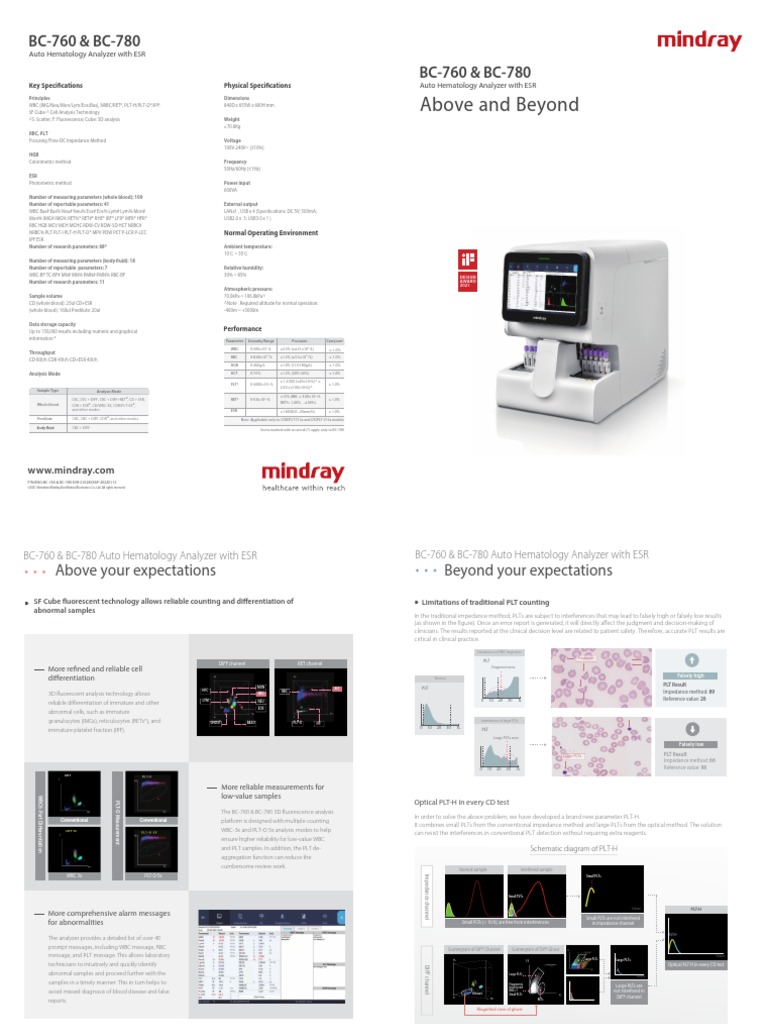 Above and Beyond: BC-760 & BC-780 | PDF