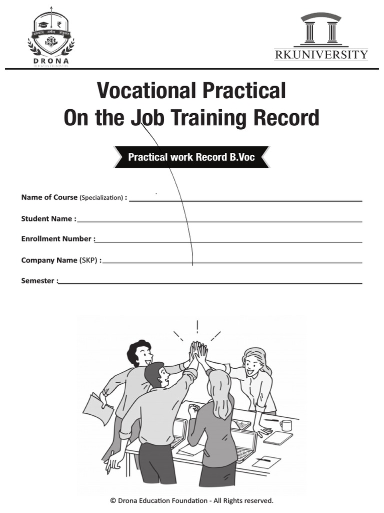 Drona Foundation Work Book | PDF