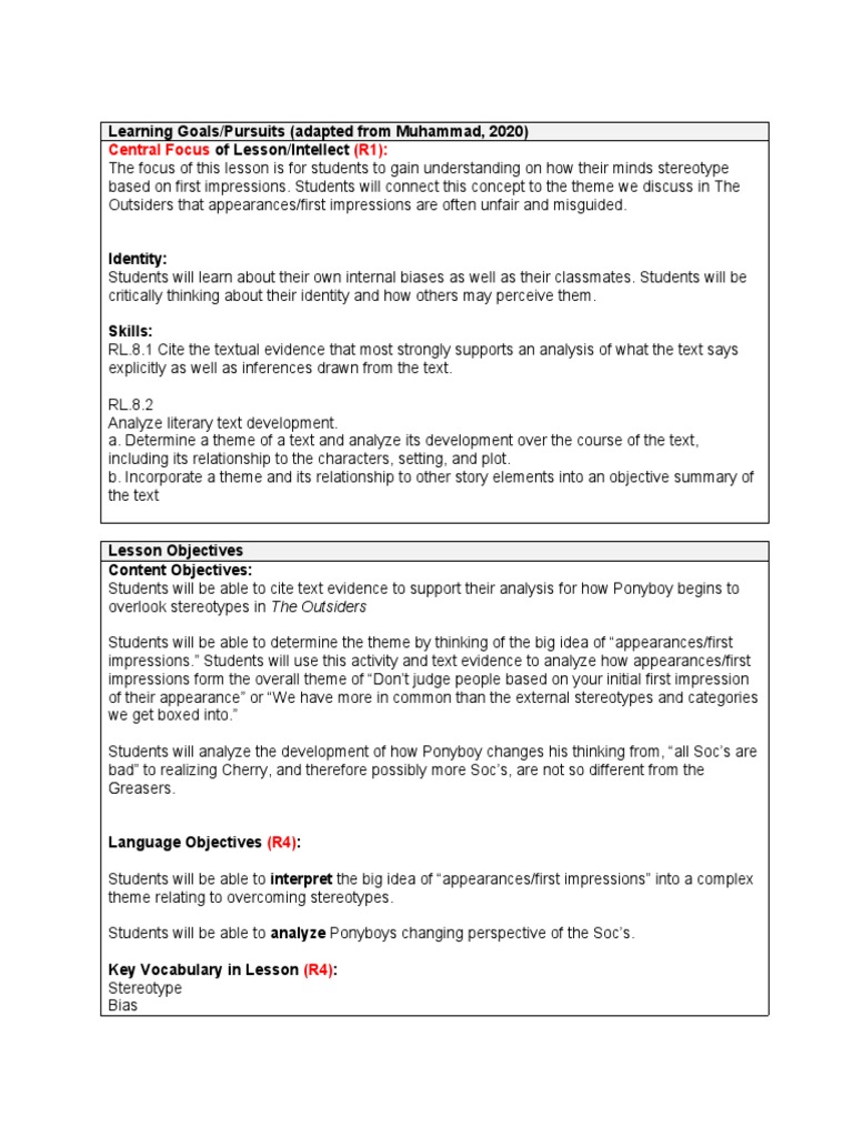 Stereotyping Lesson | PDF | Stereotypes | Teachers