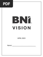 BNI 1-2-1 - Bio Sheet Format | PDF | Knowledge | Cognitive Science