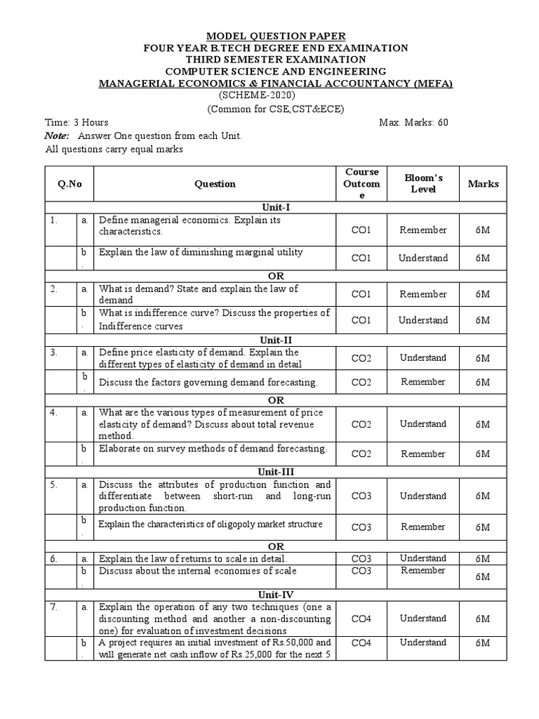 III Semester CSE & CST | PDF | Demand | Method (Computer Programming)