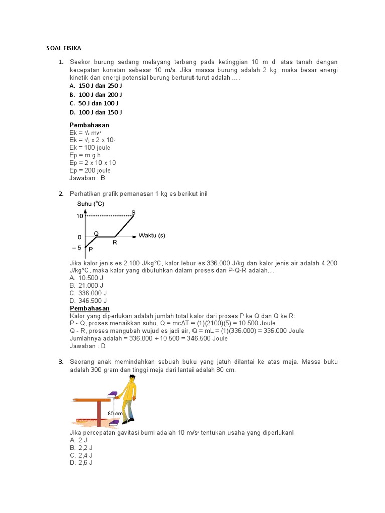 Soal Fisika dan Pembahasan | PDF | Ilmu Sosial | Metode & Bahan Ajar