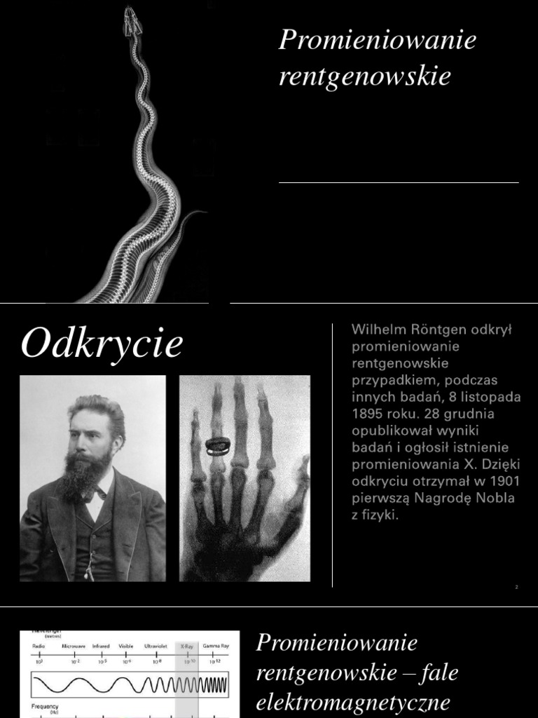 Promieniowanie Rentgenowskie | PDF