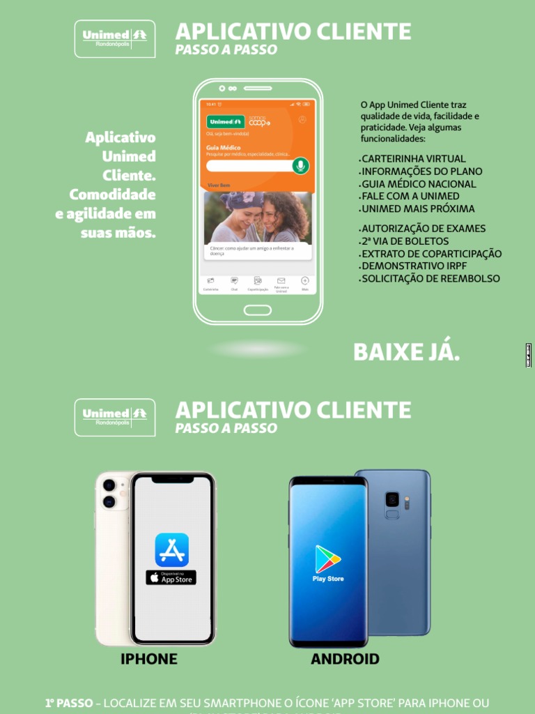 Cliente - Passo A Passo PDF | PDF | Android (sistema operacional) | Aplicativo para celular