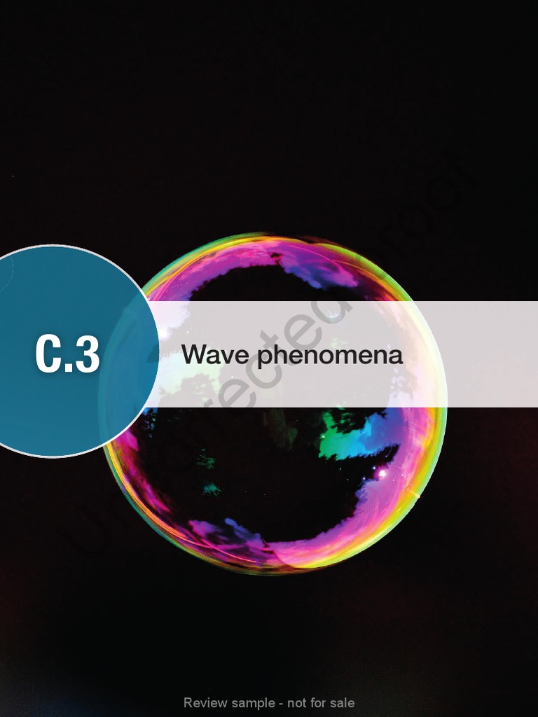 Wave Phenomena and Behavior | PDF | Refraction | Diffraction