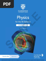 Ib Physics Data Booklet 2025 | PDF | Electronvolt | Area