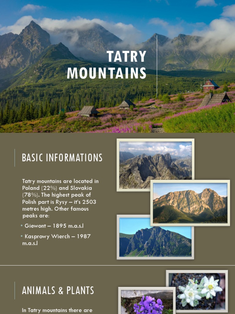 Tatry Mountains | PDF