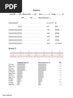 GURPS Character Sheet | PDF | Entertainment | Role Playing Games