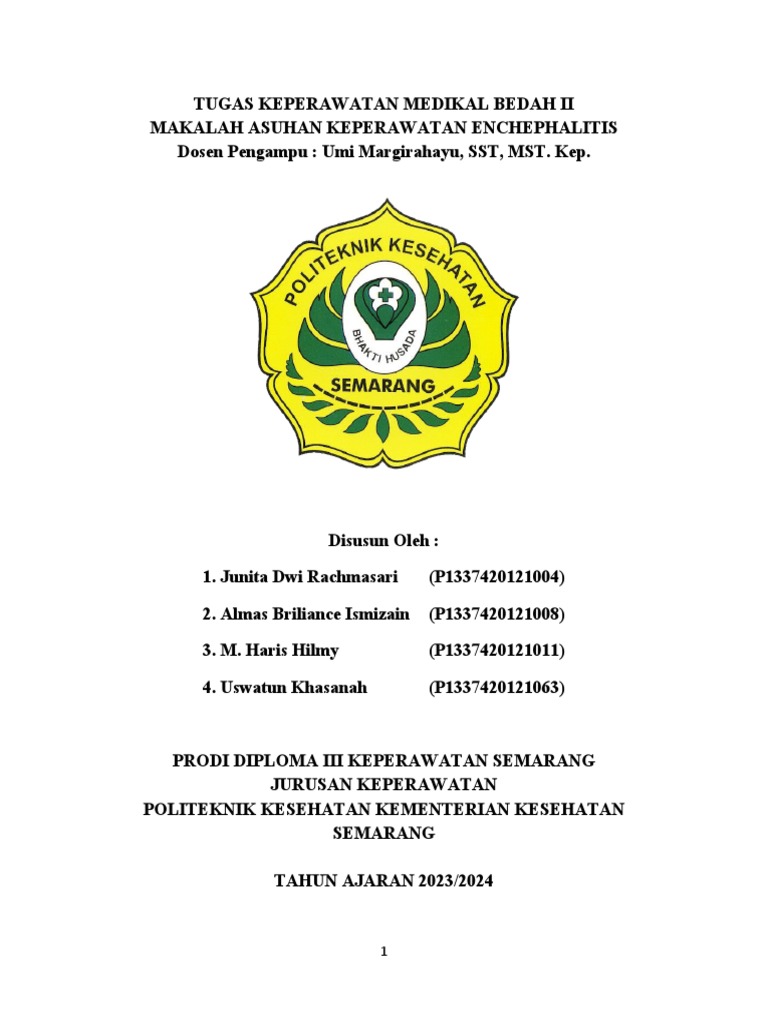 Askep Encephalitis | PDF