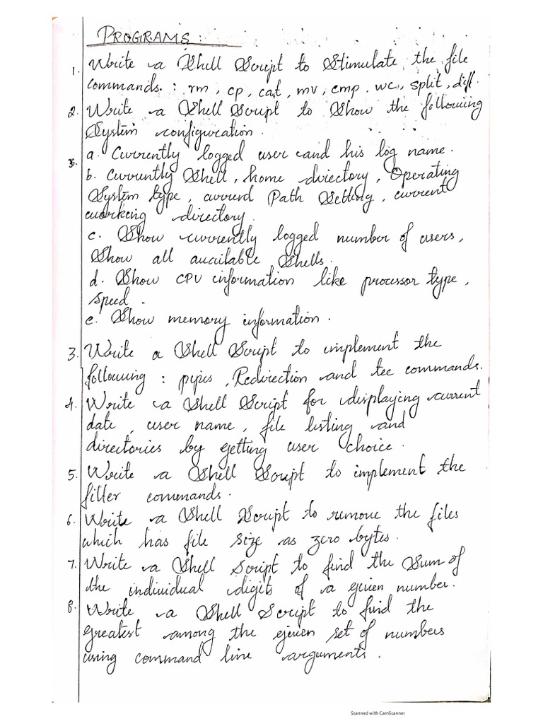 Linux Lab 8 PRGM | PDF