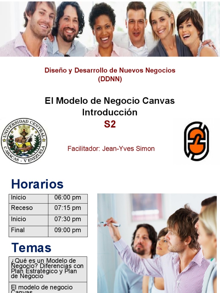 Introducción Al Modelo Canvas de Negocio | PDF | Modelo de negocio ...