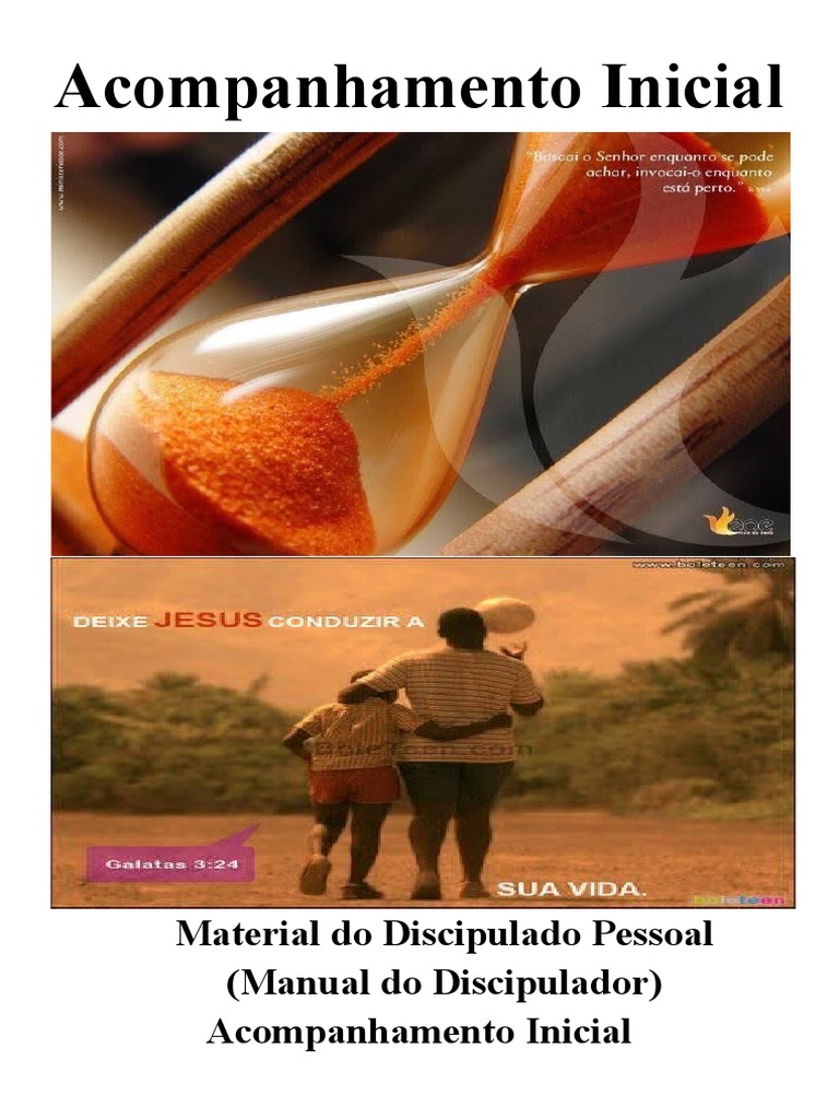 Discipulado Pessoal (Discipulador) | Download grátis PDF | Jesus | Pecado Discipulado Pessoal (Discipulador) | Download grátis PDF | Jesus | Pecado