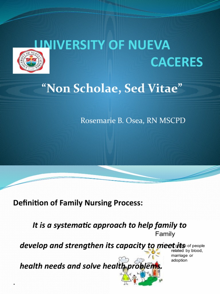 Family Nursing Process Overview | PDF | Nursing | Medical Diagnosis