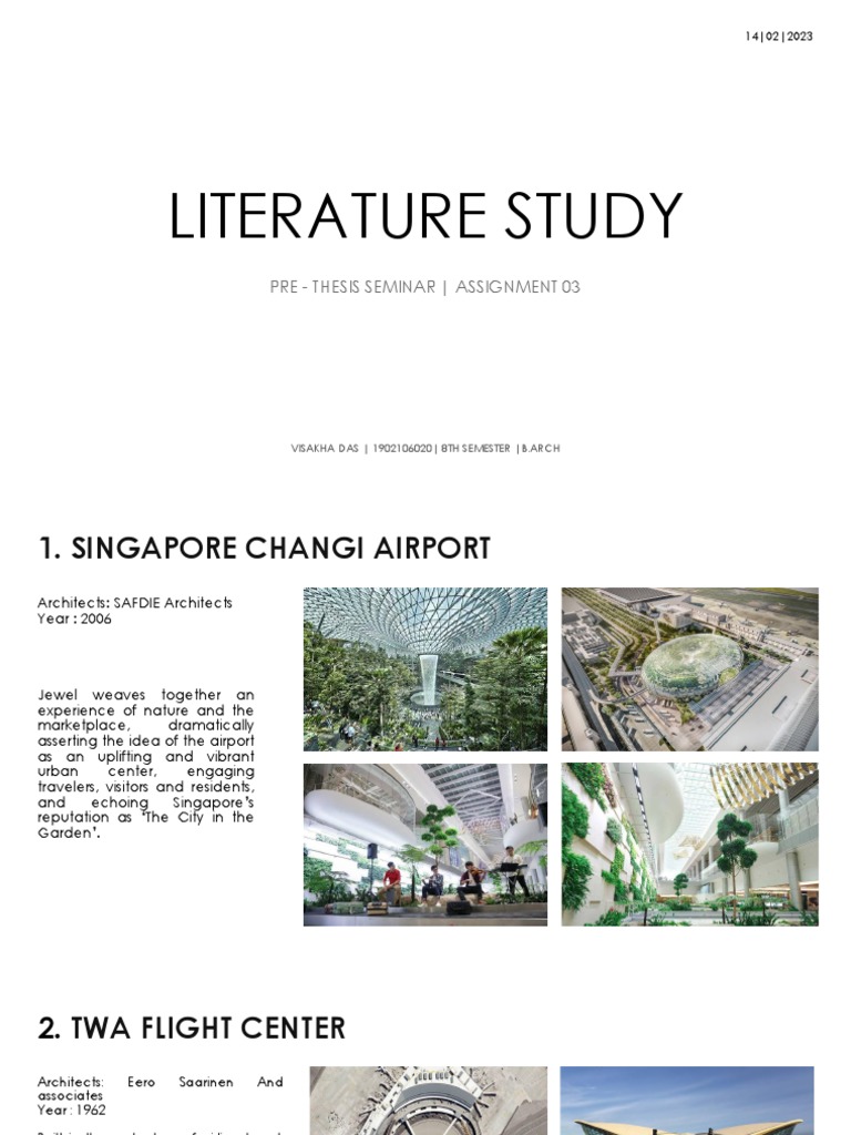 Literature Study - Pre Thesis Seminar | PDF