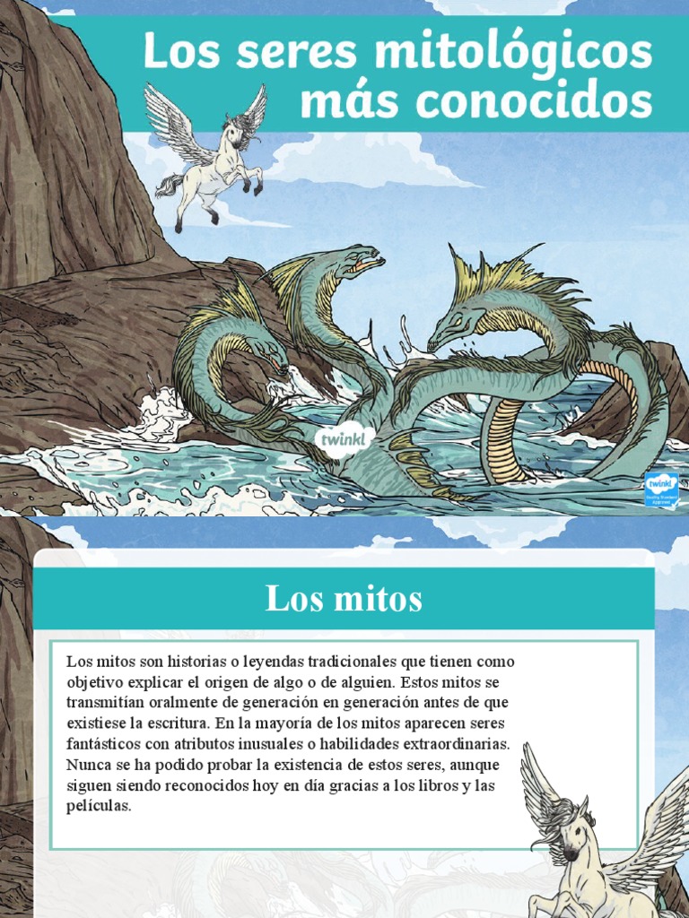 Es Ss 1654162301 Presentacion Los Seres Mitologicos Mas Conocidos - Ver ...