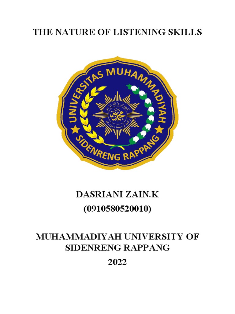 The Nature Of Listening Skills Pdf Reading Comprehension Language