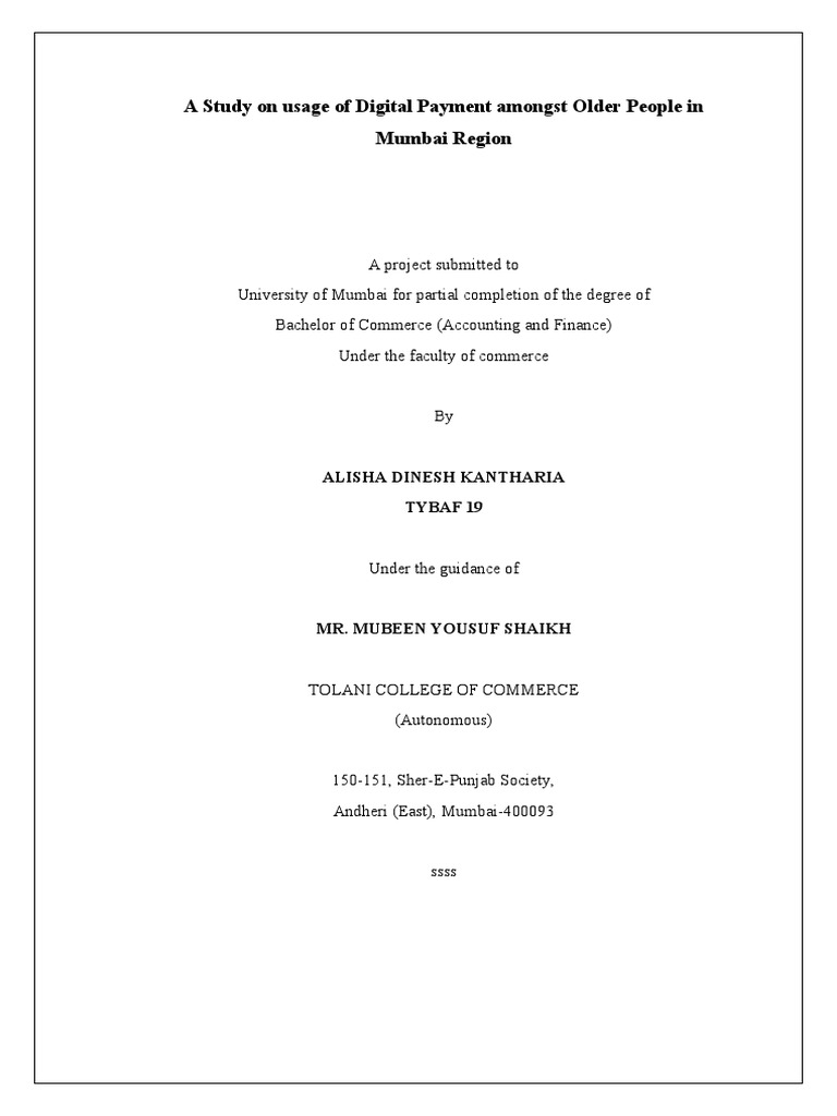 Final Black Book | PDF | Point Of Sale | Online Banking