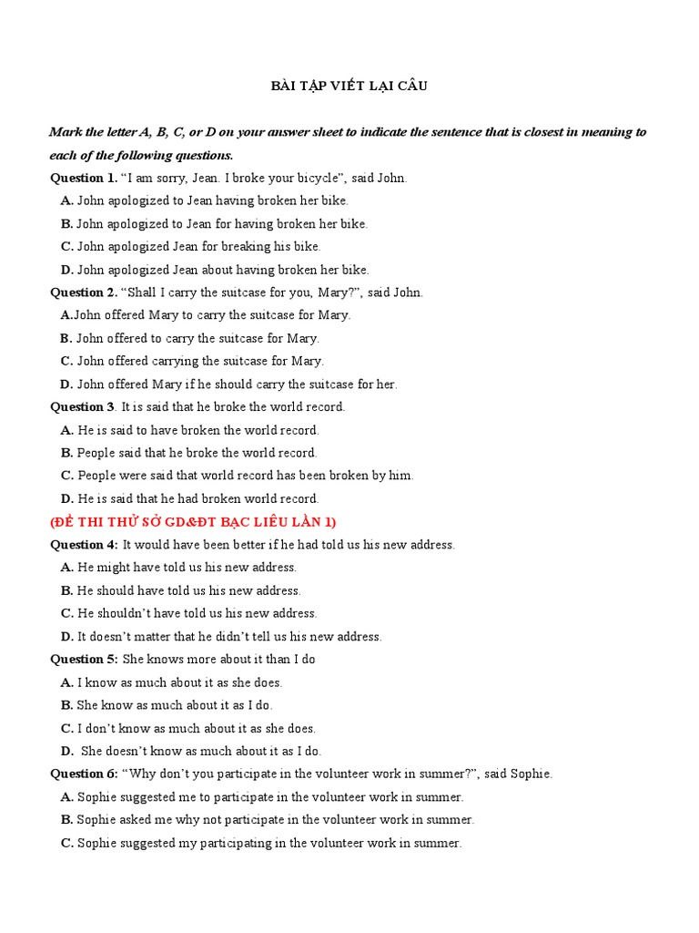 (123doc) - 1700-Cau-Trac-Nghiem-Chuyen-De-Viet-Lai-Cau-Va-Noi-Cau-Tieng-Anh-On-Thi-Thpt-Quoc-Gia ...