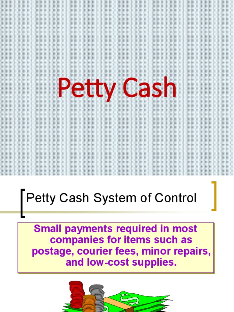 Petty Cash | PDF | Cash | Mail