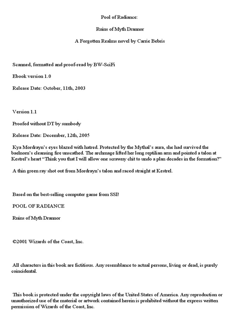 Ruins of Myth Drannor (PDFDrive) | PDF
