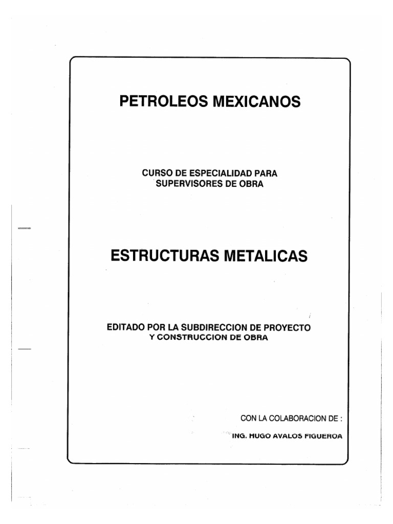 Estructuras Metalicas | PDF