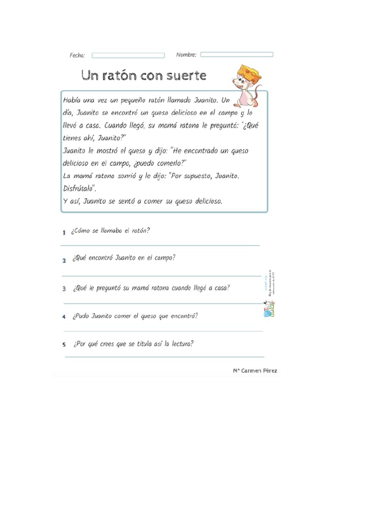 Un Raton Con Suerte | PDF