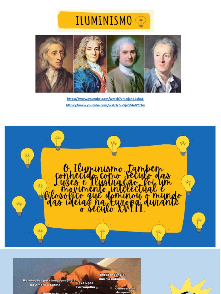 O Iluminismo - REVISÃO | PDF | Iluminismo | Burguesia