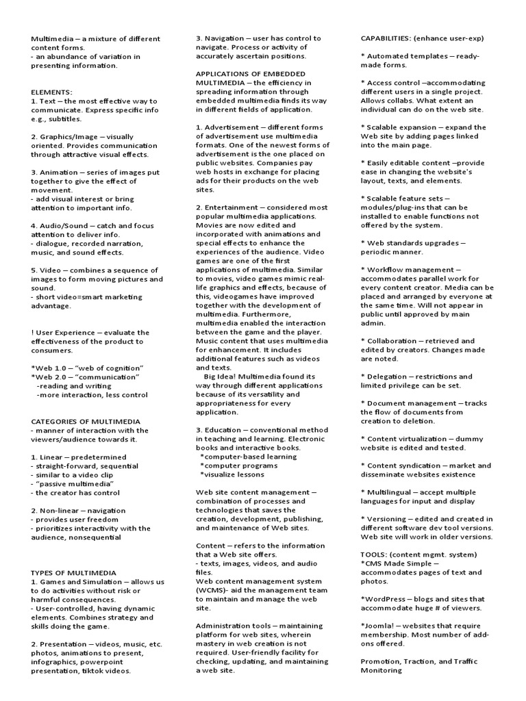 A Comprehensive Guide to Implementing Effective Multimedia Content Management Systems | PDF ...