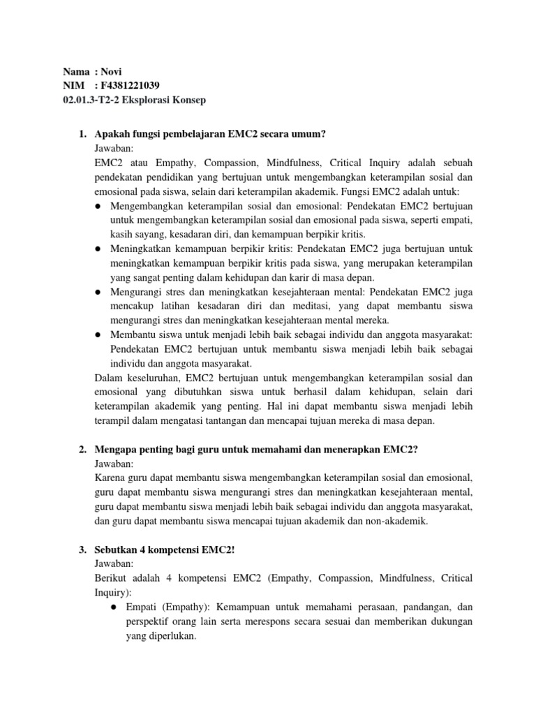 Novi Topik 2 Eksplorasi Konsep | PDF | Karier & Perkembangan | Pengembangan Diri