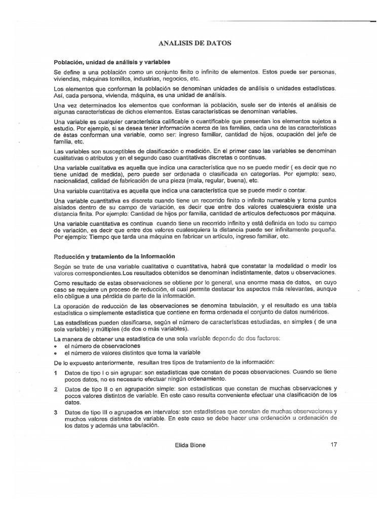 Guia - EA - Analisis de Datos | PDF