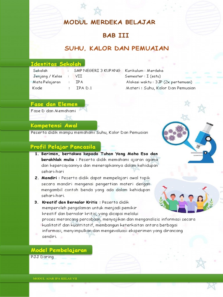 Modul Merdeka Belajar Bab 3-1 | PDF | Karier & Perkembangan ...