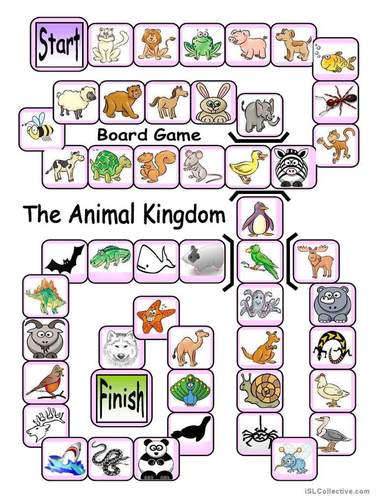 Board Game - The Animal Kingdom | PDF