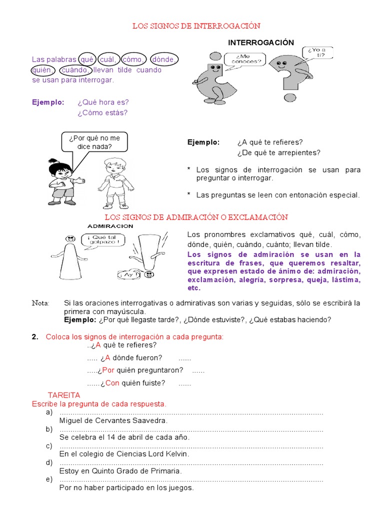 LOS SIGNOS DE INTERROGACIÓN (3) | PDF