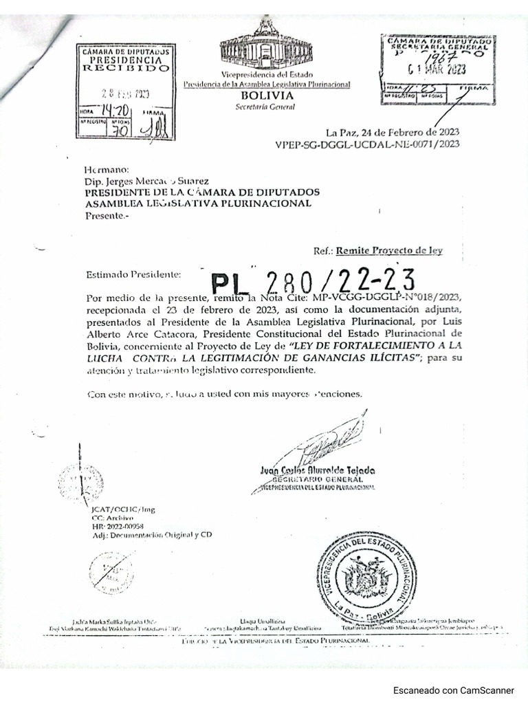 PL - 280 - 2022 - 2023 PL - Ley de Fortalecimiento A La Lucha Contra La ...