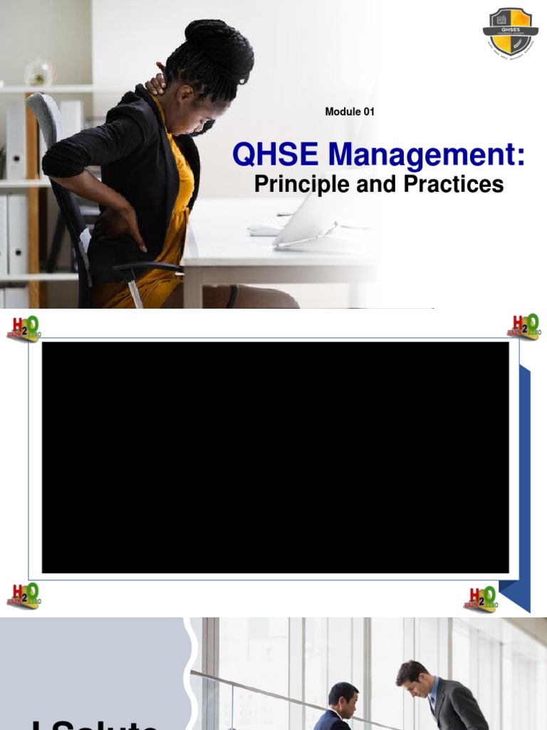 Module 100 - Introduction To QHSES Management | PDF | Occupational ...