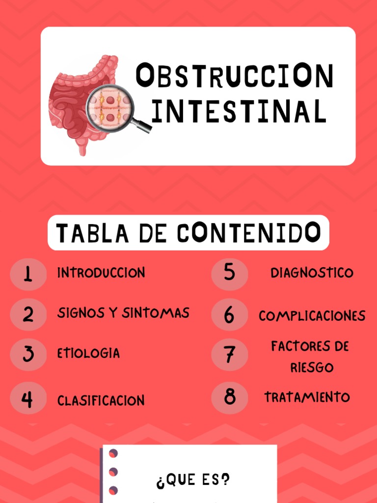 Obstruccion Intestinal-1 | PDF | Enfermedad de Crohn | Especialidades ...