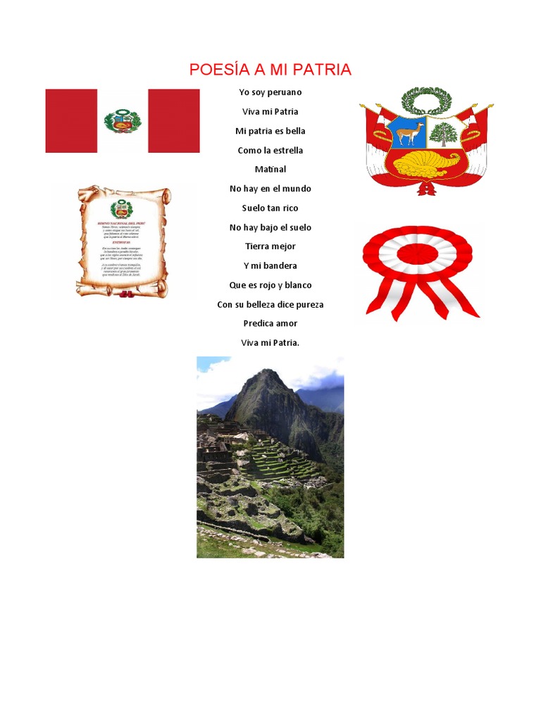 Orgullo y Amor por Perú | PDF