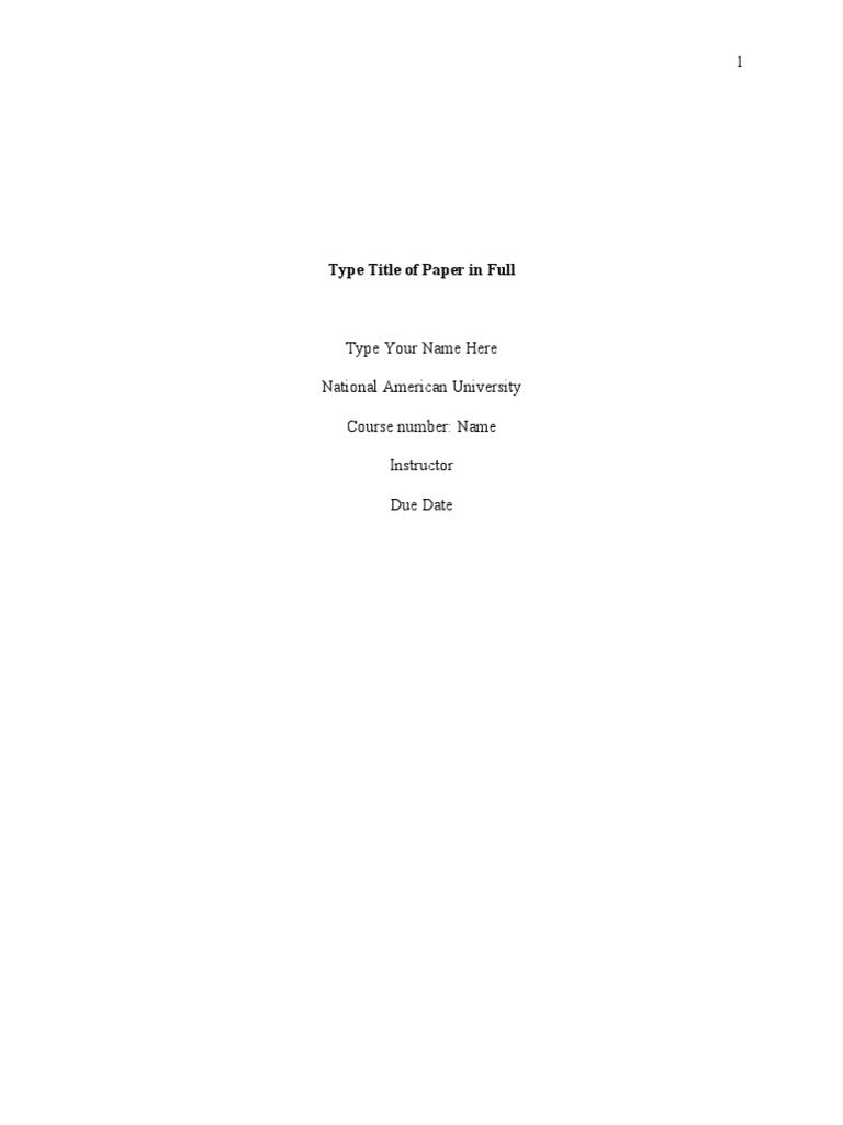 Apa 7th Ed Template 8 Pdf Citation Written Communication