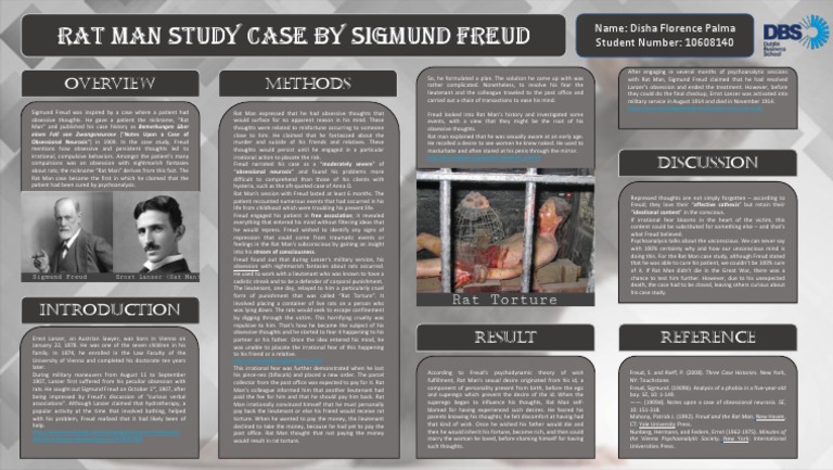 Rat Man Case Study by Sigmund Freud (10608140) | PDF | Sigmund Freud ...