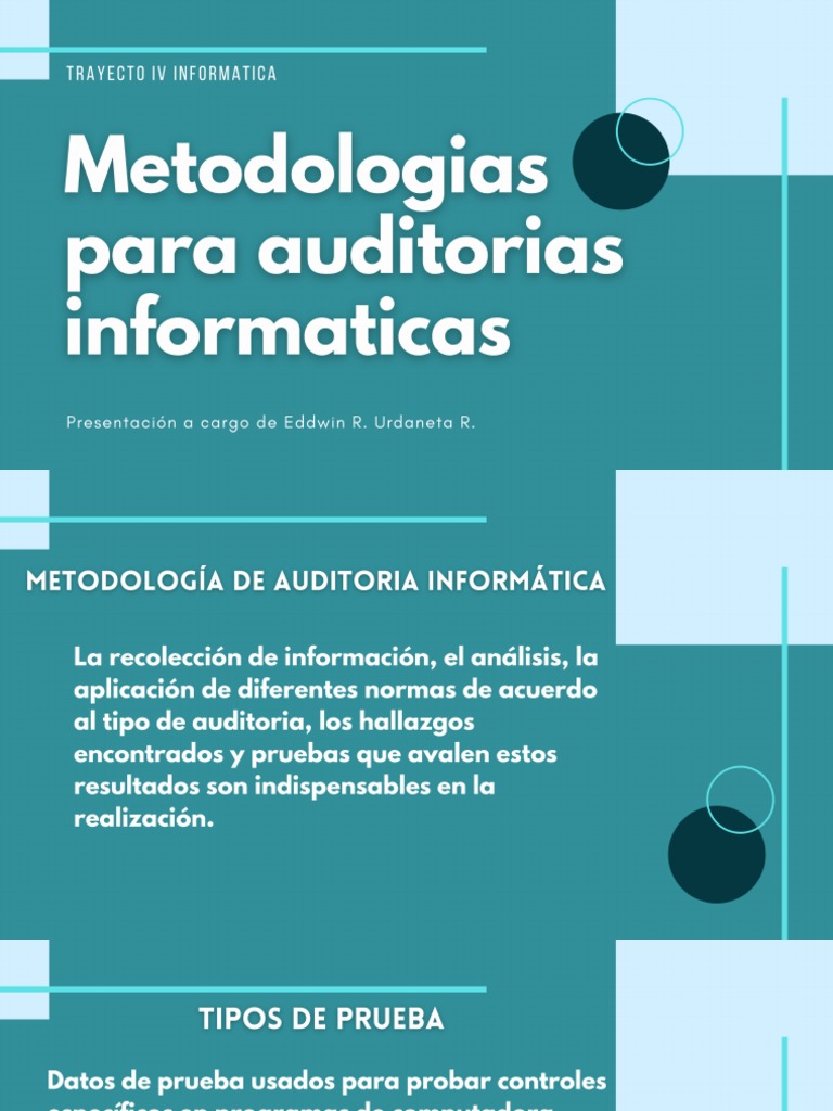 Metodología para Auditoría Informática | PDF