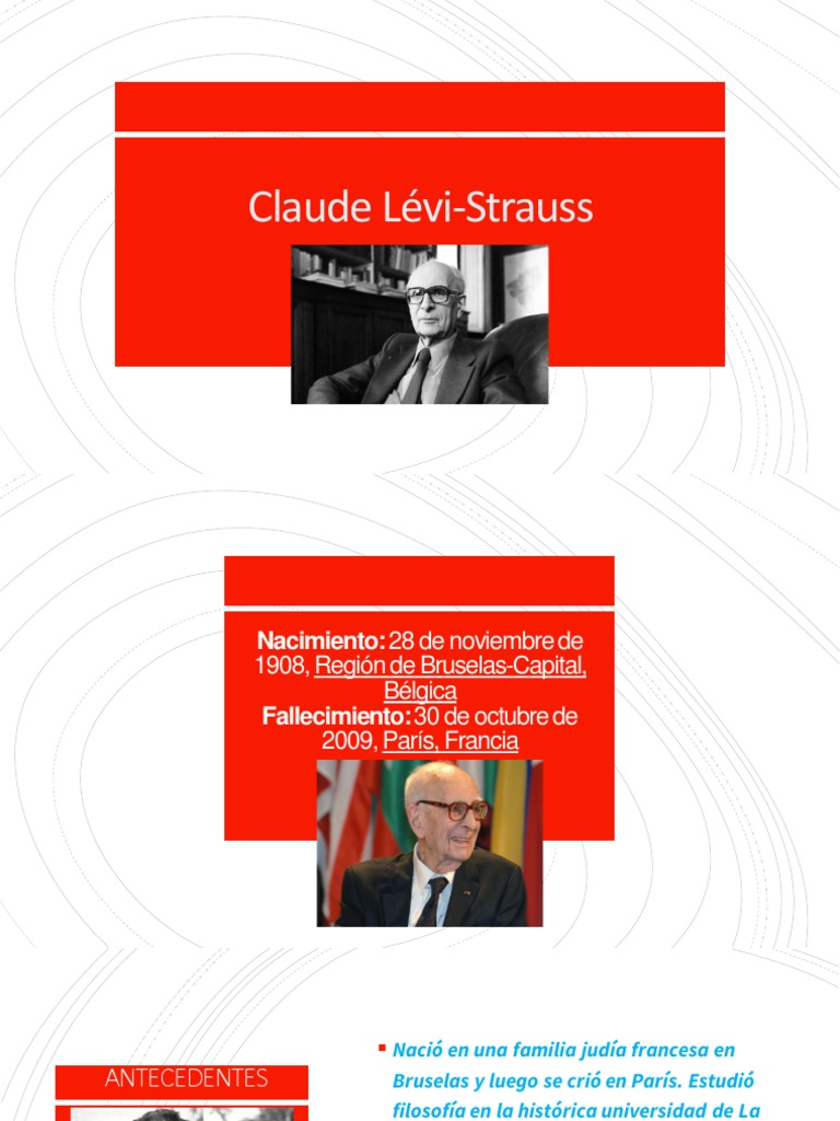 Lévi-Strauss y el Estructuralismo | PDF | Science | Ciencia cognitiva