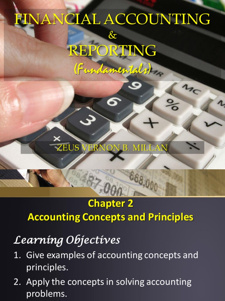Chapter 2 - Acctg Concepts & Principles | PDF | Cost | Accounting