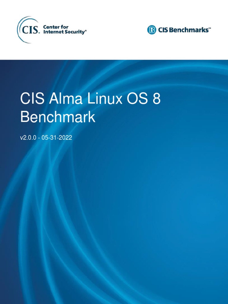 CIS Alma Linux OS 8 Benchmark v2.0.0 | Download Free PDF | Firewall (Computing) | File System